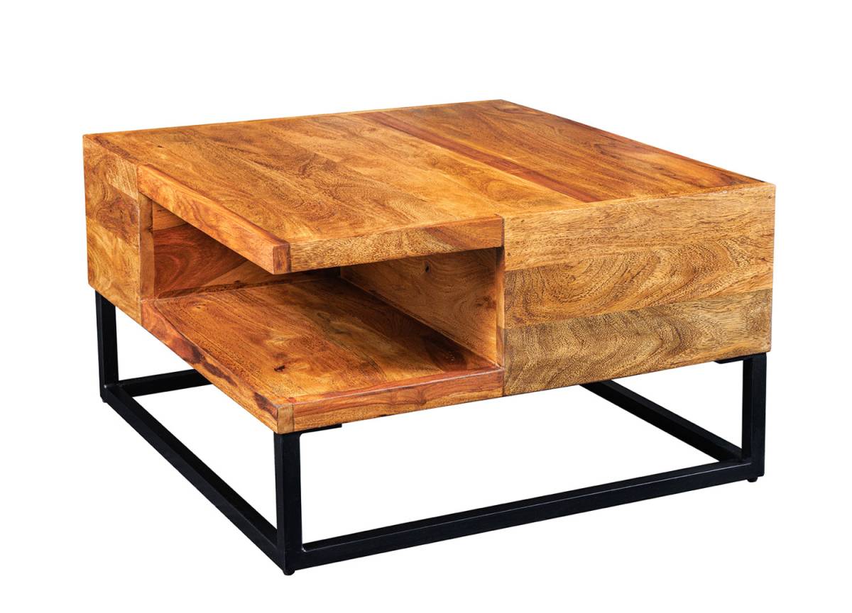 Table Basse Bois et Métal