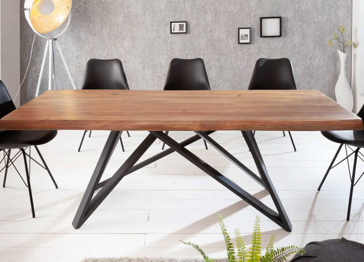 Table à Manger 200 cm en bois acacia